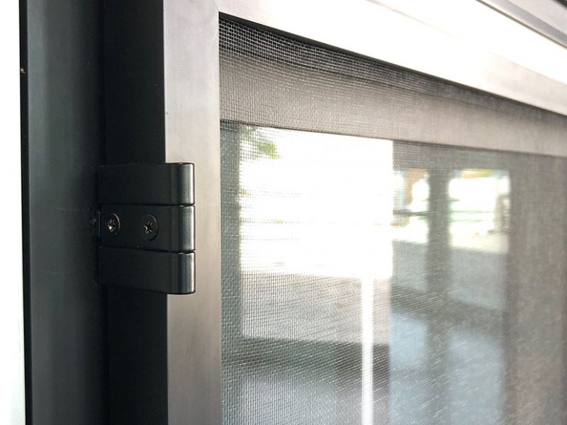 June 2013: Improved Hinged Screen - Fleetwood Windows & Doors